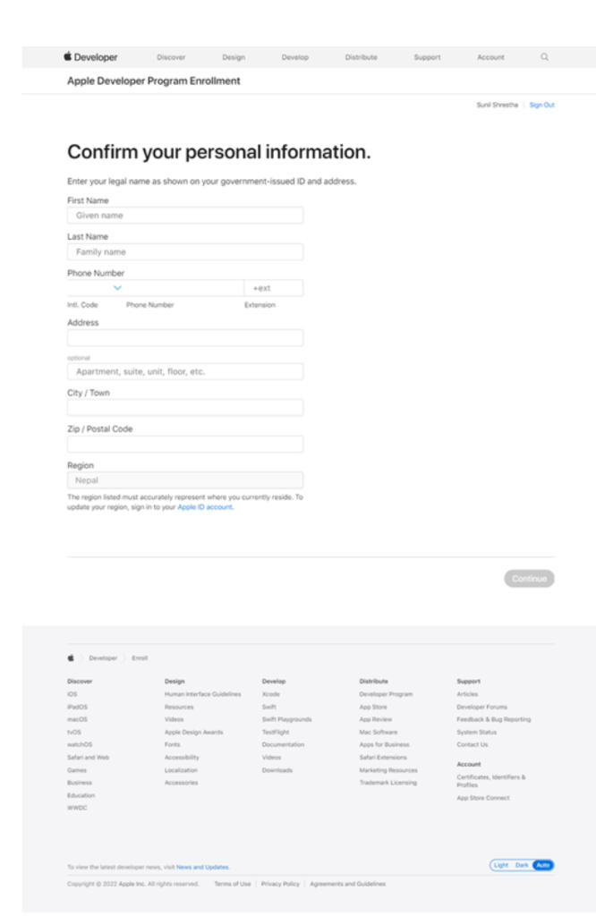 How To Create An Apple Developer Account Taxi Web Design